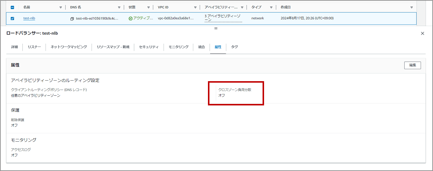 AWS NLBにおけるクロスゾーン負荷分散の使いどころと影響