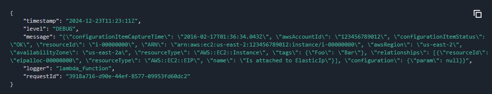 Lambda での Python コーディングにおける必須知識 - JSON とログ出力